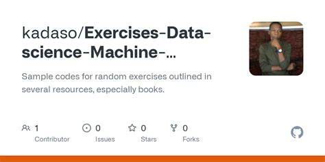 Github Kadaso Exercises Data Science Machine Learning Sample Codes For Random Exercises