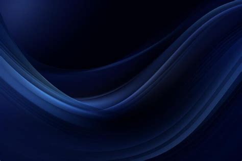 Simple Navy Blue Background Minimalist Background Wallpaper Premium AI Generated Image