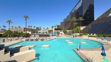 The Pool And Spa Area At The Luxor Hotel Las Vegas Las Vegas United