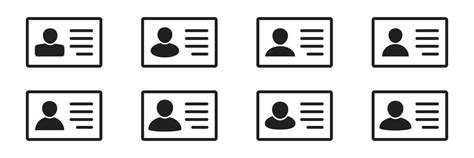 Employee Identification Card Vector Art Icons And Graphics For Free Download