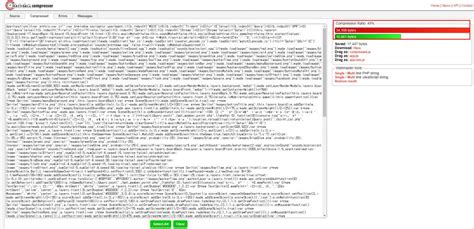 Htmlcssjavascript 파일 용량 줄이기