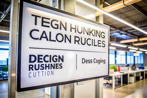 Tech Hackathon Coding Challenge Rules Signage Mockup Premium Ai