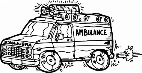 Ambulance Coloring Pages At GetColorings Free Printable Colorings