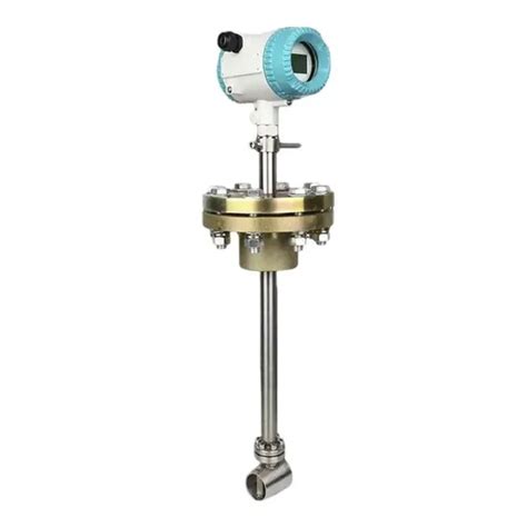 Insertion Co2 Gas Air Lpg Flowmeter Modbus Hart Steam Vortex Flow Meter