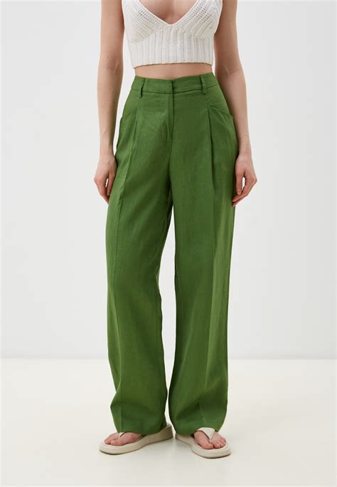 Брюки United Colors of Benetton, цвет: зеленый, RTLADL007801 — купить в ...