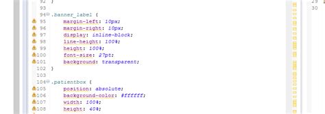 Eclipse Css Editor Unknown Property After Less Nature Mess Stack Overflow