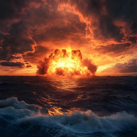 Nuclear Explosion Sea Images Free Download On Freepik
