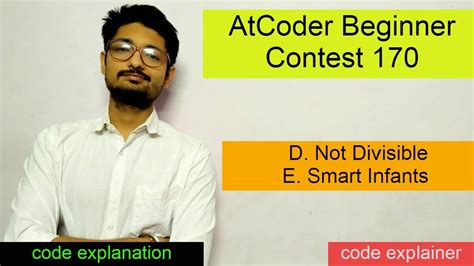 Atcoder Beginner Contest 170 Problem De Atcoder C Solution