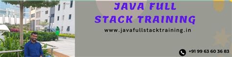 suresh java full stack traininer java full stack trainer gautham it