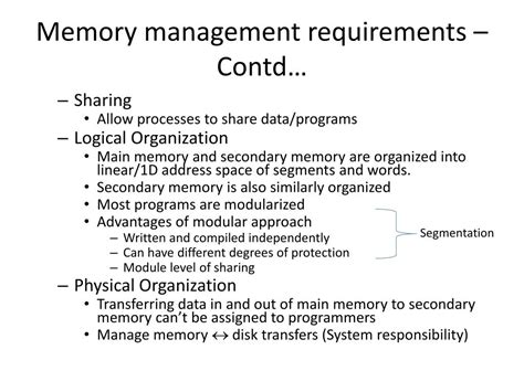PPT Memory Management PowerPoint Presentation Free Download ID 4740850