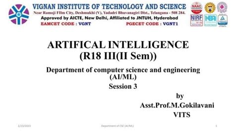 Aisession 3 Problem Solving Agent And Searching For Solutionspptx