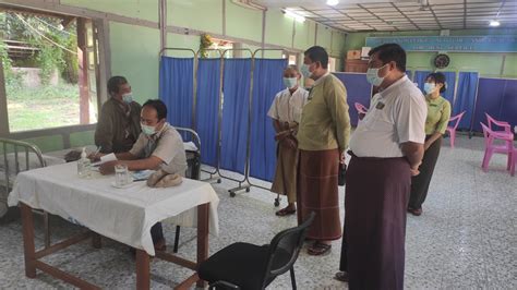 ပန်းတောင်းမြို့နယ်တွင် အငြိမ်းစားနိုင်ငံ့ဝန်ထမ်းများအား အခမဲ့ ကျန်းမာရေးစောင့်ရှောက်မှုများ ပ