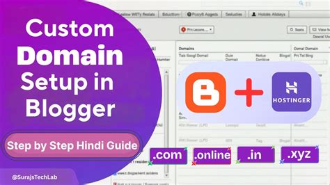 How To Add Custom Domain In Blogger Using Hostinger Step By Step