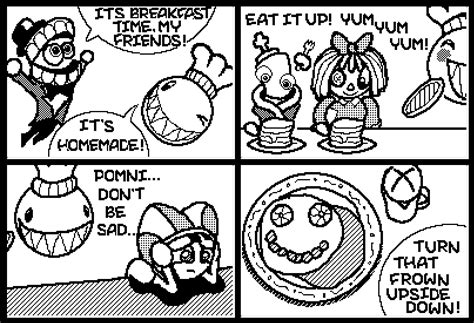 Oc Breakfast A Comic Made With Wario Ware Diy For Nintendo Ds R