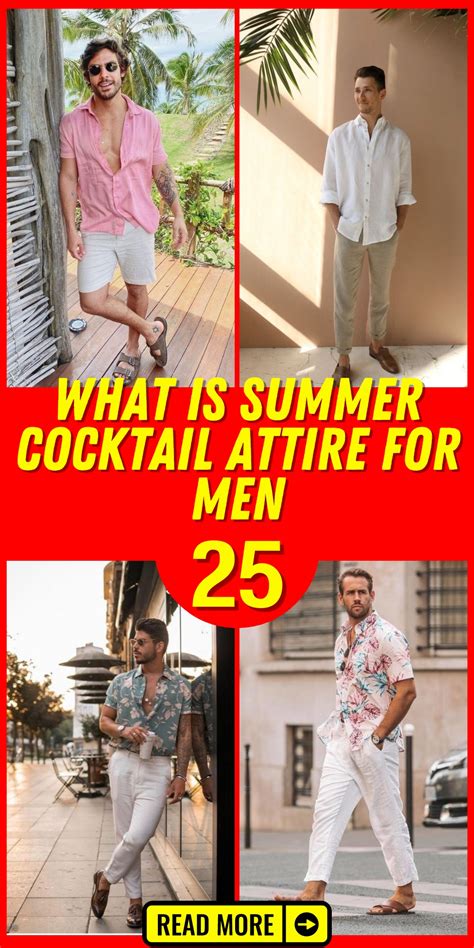 Mens Summer Cocktail Attire Chic Styles For Parties And Weddings