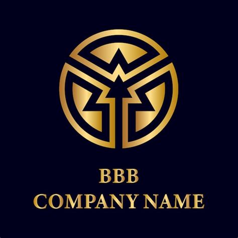 Premium Vector Bbb Logo Bbb Logo With In Circle