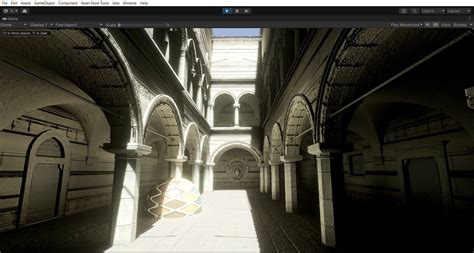 Fully Real Time Voxel Based Global Illumination In Unity Tests For Making A Fully Dark Scene As