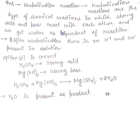 Solved 5 Which Equation Represents A Neutralization Reaction A Na2co3 Course Hero