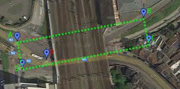 Java How To Determine If A Gps Coordinate Lies Within A Rectangular