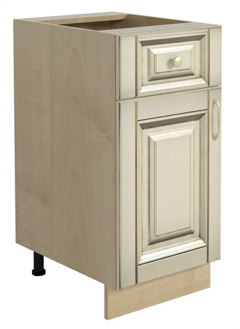 Долен шкаф с врата и чекмедже Ванила 17119849 на топ цена — Home Max Ex Baumax