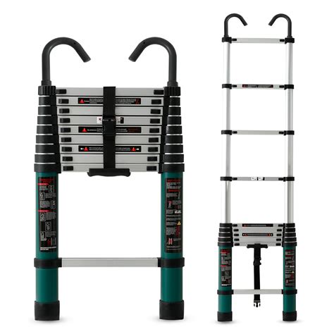 Buy Plantex 2 9m Aluminium Telescopic Ladder 10 Steps Globalbees Shop