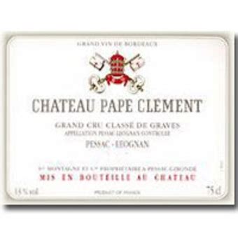 2006 Chateau Pape Clement Wine Library
