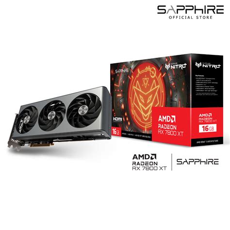 Nitro Amd Radeo Rx 7800 Xt 16gb Shopee Thailand