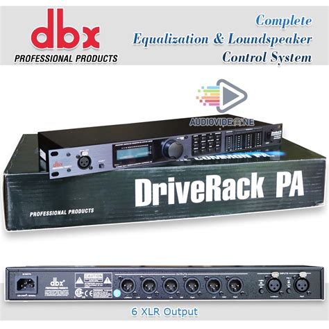 Jual Speaker Management Dbx Driverack Pa Deprak Crossover Digital 6