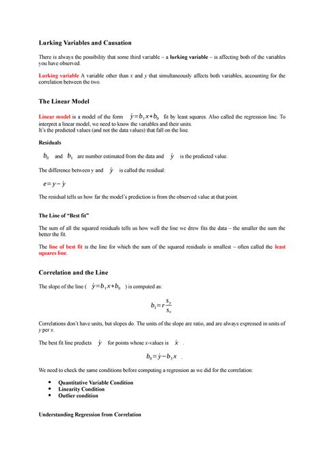 Lurking Variables And Causation Lurking Variable Correlation Between The Two Variable Other