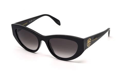 Солнцезащитные очки ALEXANDER MCQUEEN ALEXANDER MCQUEEN AM0377S-001 54 ...