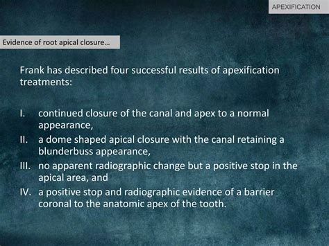 Apexogenesis And Apexification Pptx