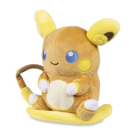 Pokemon Center Alolan Raichu Pokémon Dolls Plush 6 In