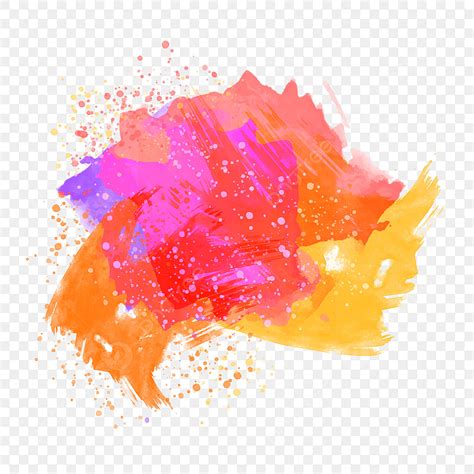 Abstract Color Splash Vector Hd Images Hand Drawn Abstract Color Splash Vector Illustration