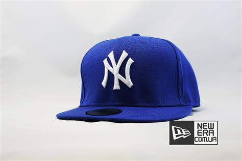 Кепка бейсболка Snapback NY YANKEES NYC голубая – New Era Украина