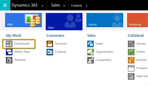 how to create your first dashboard within dynamics 365