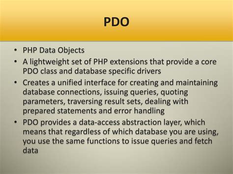 Ppt Php 5 New Features And Updates Powerpoint Presentation Free Download Id1431906