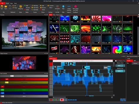 LSS Addressable LED Mapping Software LED Strip Studio