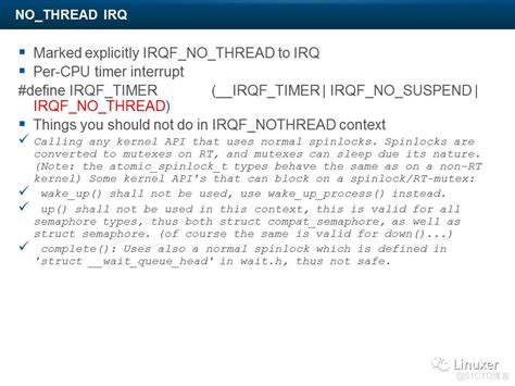 Linux硬实时和preempt Rt补丁 中断、软中断、调度、内存与调试 51cto博客 Linux Rt Preempt