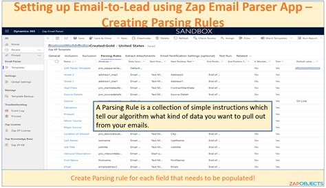 How To Setup Email To Lead In Dynamics 365 For Sales With Zap Email