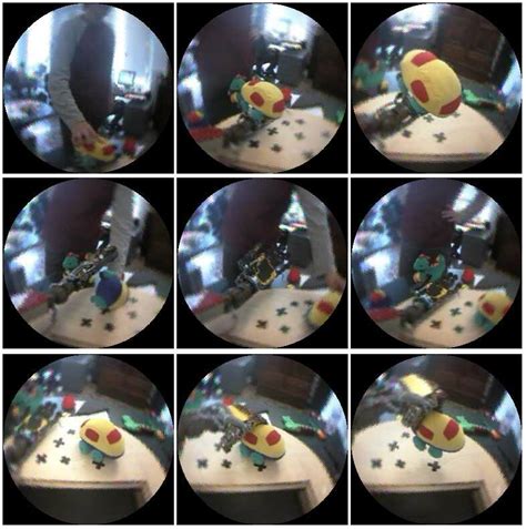 A Sequence Of The Robot Grasping An Object The Action Starts When An Download Scientific