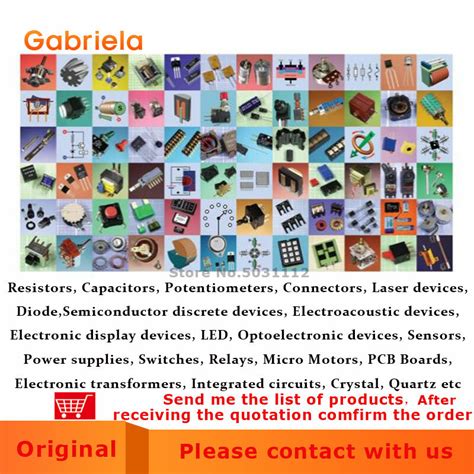 부품 가격 목록 모든 전자 부품 저항기 커패시터 전위차계 커넥터 다이오드 Led 전원 공급 장치 릴레이 등 수동 부품