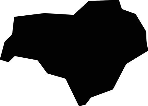 Chikuma Japan Silhouette Map 65772041 Vector Art At Vecteezy