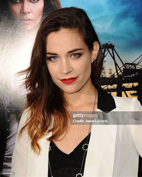 Actress Kathleen Munroe Attends The Premiere Of Rogue At Arclight