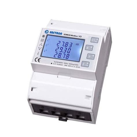 SDM630M DI Digital Input RS485 Modbus Din Rail Three Phase