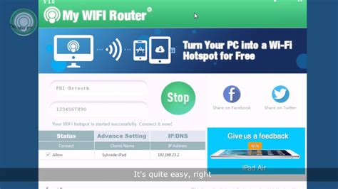 Steps To Create A Free WiFi Hotspot On Your Laptop My WIFI Router YouTube