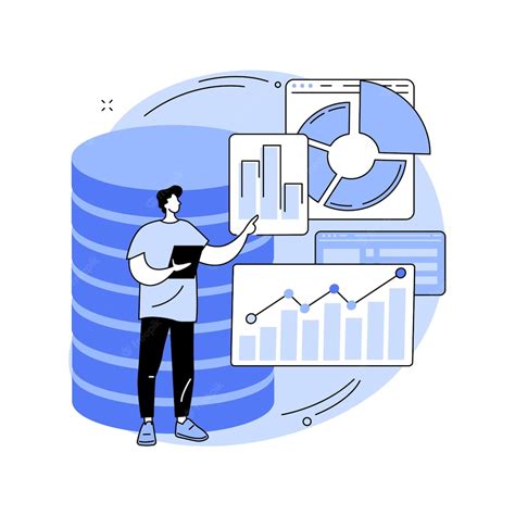 Premium Vector Analytics And Data Science Abstract Concept Vector