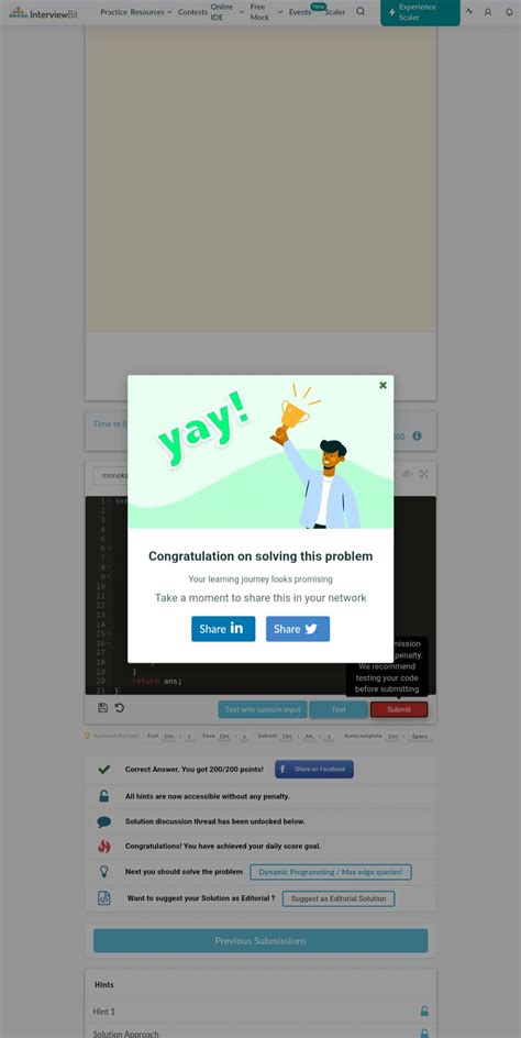 Ayush Kumar On Linkedin Day 365daysofcode Scalerdiscord Codewithscaler