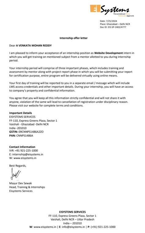 Avula Venkata Mohan Reddy On Linkedin 🎉🎊exciting News Ive Received A New Web Development