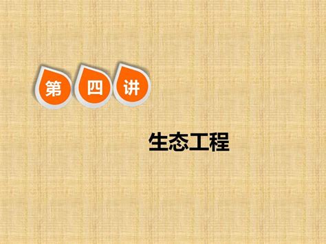 高考生物一轮复习 现代生物科技专题 第四讲 生态工程精选名师课件word文档免费下载亿佰文档网