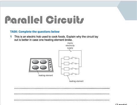 Parallel Circuits Teaching Resources